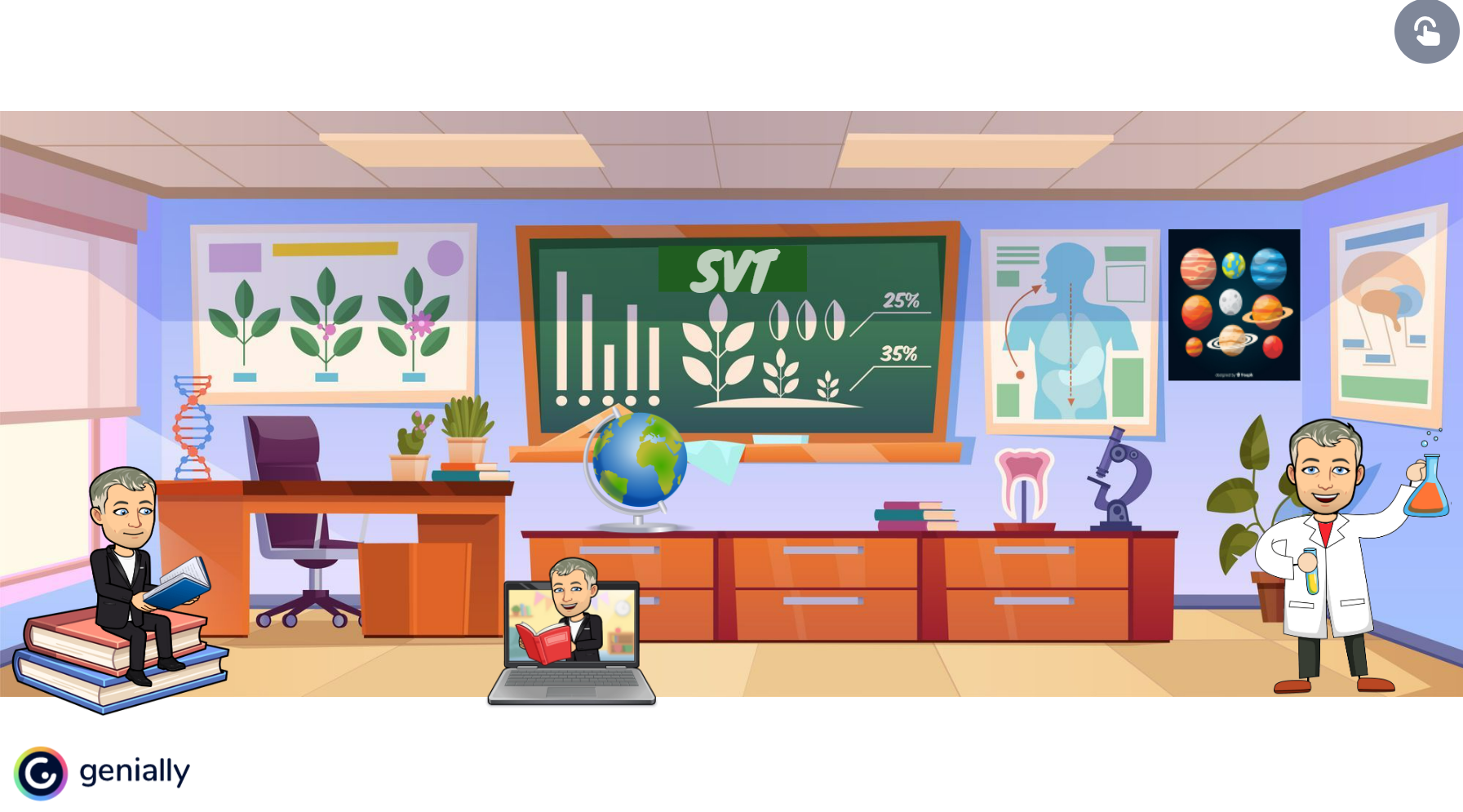 Genially, une utilisation pédagogique. - SCIENCES DE LA VIE ET DE LA TERRE